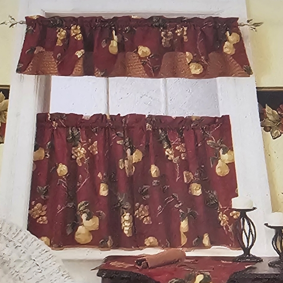 Waverly | Accents | New Valance And Two Rod Pocket Tiers By Waverley ...